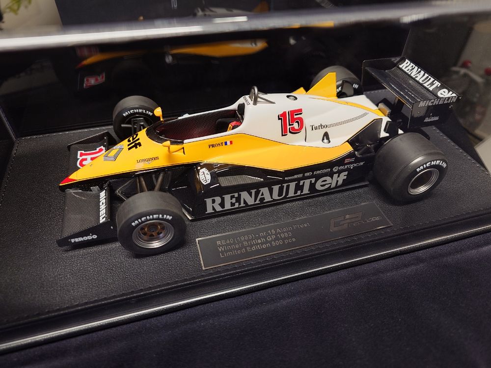 Renault F1 RE40 1983 Alain Prost Winner GP Replicas (Neu (gemäss ...