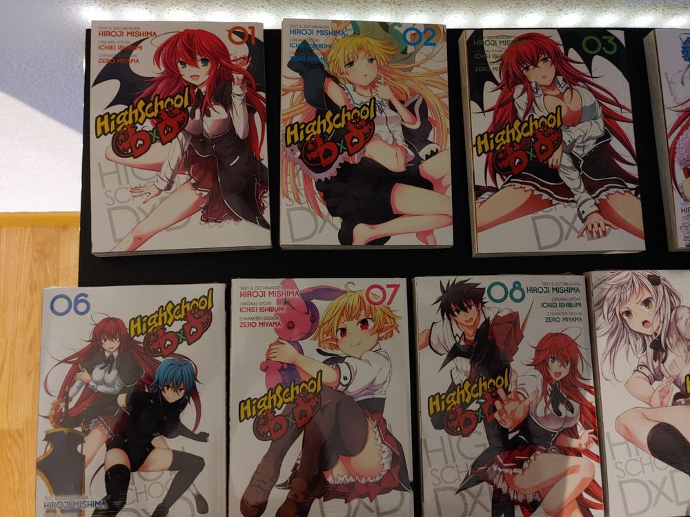 Highschool dxd Manga Serie komplett (Gebraucht) in Winterthur für CHF 60 – mit Lieferung auf ...