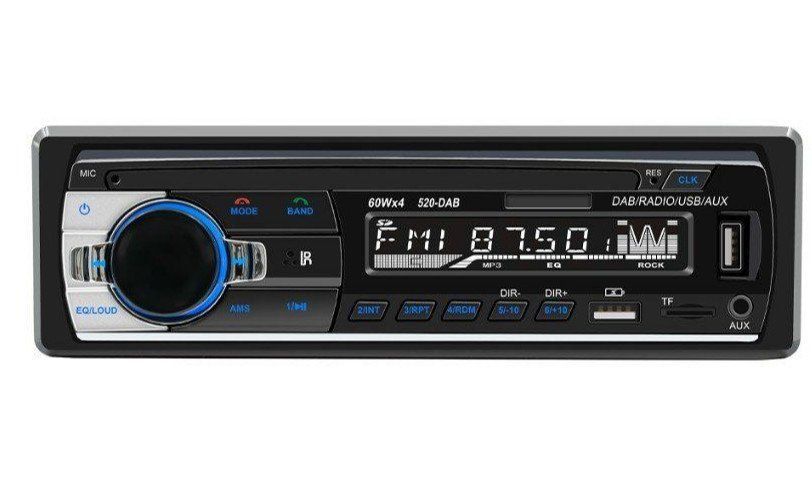 Autoradio 1DIN - 4 x 60W - USB, AUX, Bluetooth, DAB+ 520-DAB | Kaufen auf Ricardo