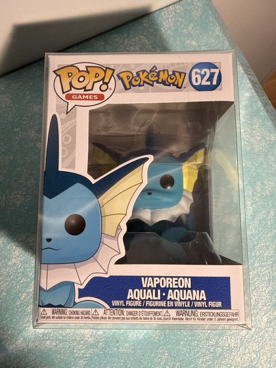 Funko Pop! Pokemon Aquana / Vaporeon #627 - NEU (Neu und ...