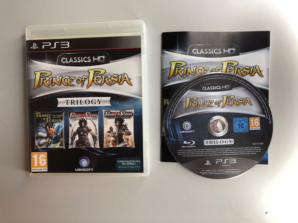 Prince of Persia Trilogy - Classics HD - PS3 (Gebraucht) in St.gallen ...