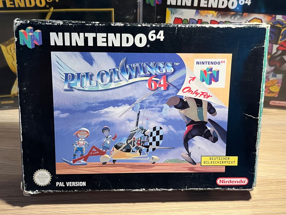 Pilot Wings 64 OVP Nintendo 64 N64 Pal (Gebraucht) in Basel für CHF 15 ...