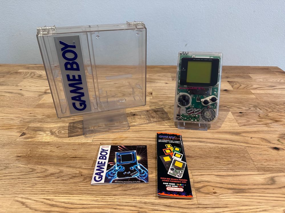 Gameboy Classic Transparent wie neu mit Case ab 1.- (Gebraucht) in für ...