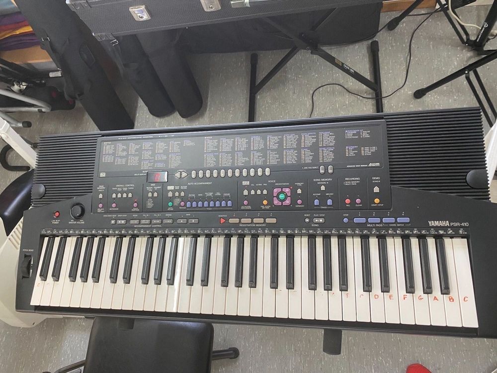 Yamaha PSR-410 (Gebraucht) in für CHF 39 – nur Abholung auf Ricardo kaufen