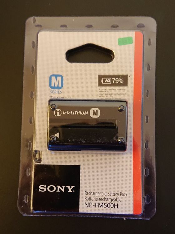 NEU Sony NP-FM500H NP FM500H Akku Rechargeable Battery Pack | Kaufen ...