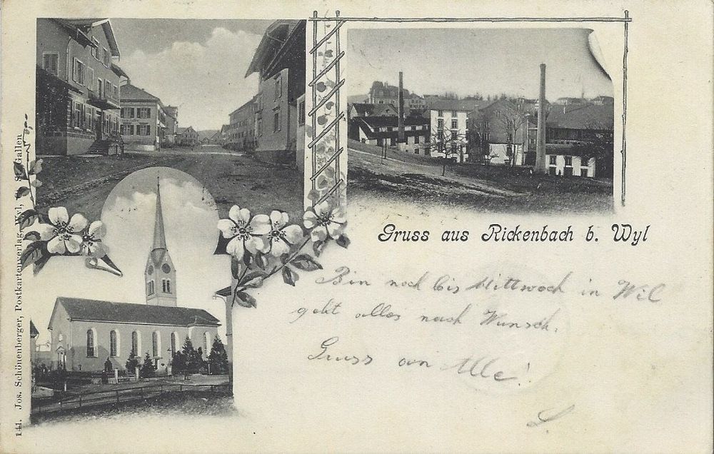 Gruss aus Rickenbach b. Wyl (Gebraucht) in Bütschwil für CHF 16 – mit ...