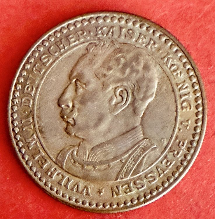 2 Mark Deutsches Reich, 1913, Wilhelm II,Karl Götze (Gebraucht) in ...