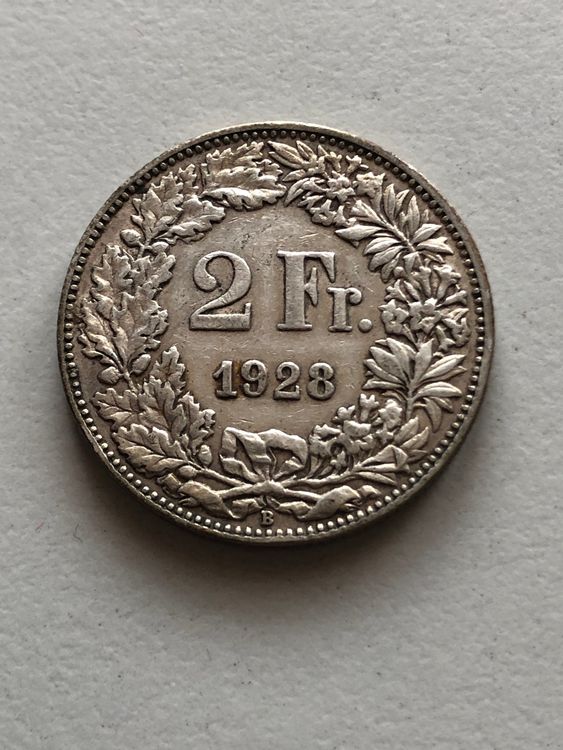 2 Fr. 1928 (Gebraucht) in Schötz für CHF 6 – mit Lieferung auf Ricardo kaufen