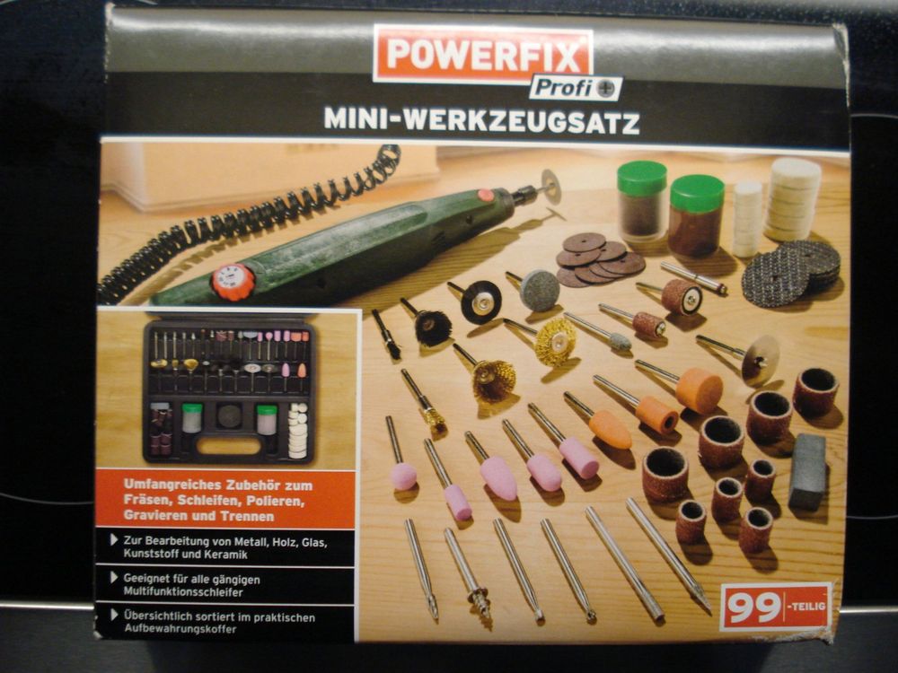 POWERFIX Mini-Werkzeugsatz 99-Teilig | Kaufen auf Ricardo