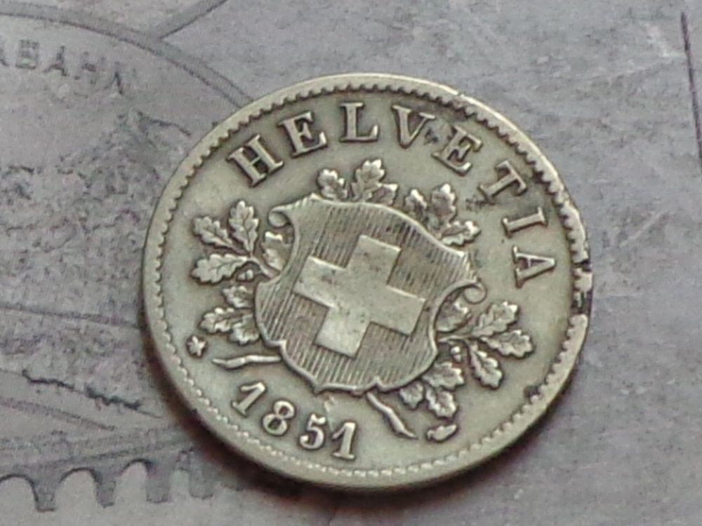 10 cts 1851 BB - billion RARE (Gebraucht) in Pully für CHF 39 – mit Lieferung auf Ricardo kaufen