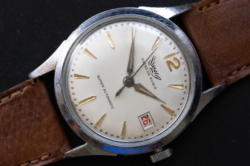 Felsa 692 Bidynator - Stewag Date Automat Sammleruhr/HAU -3F | Kaufen ...