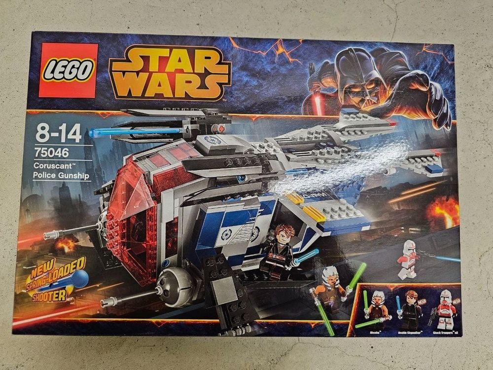 LEGO STAR WARS 75046 CORUSCANT POLICE GUNSHIP | Kaufen auf Ricardo