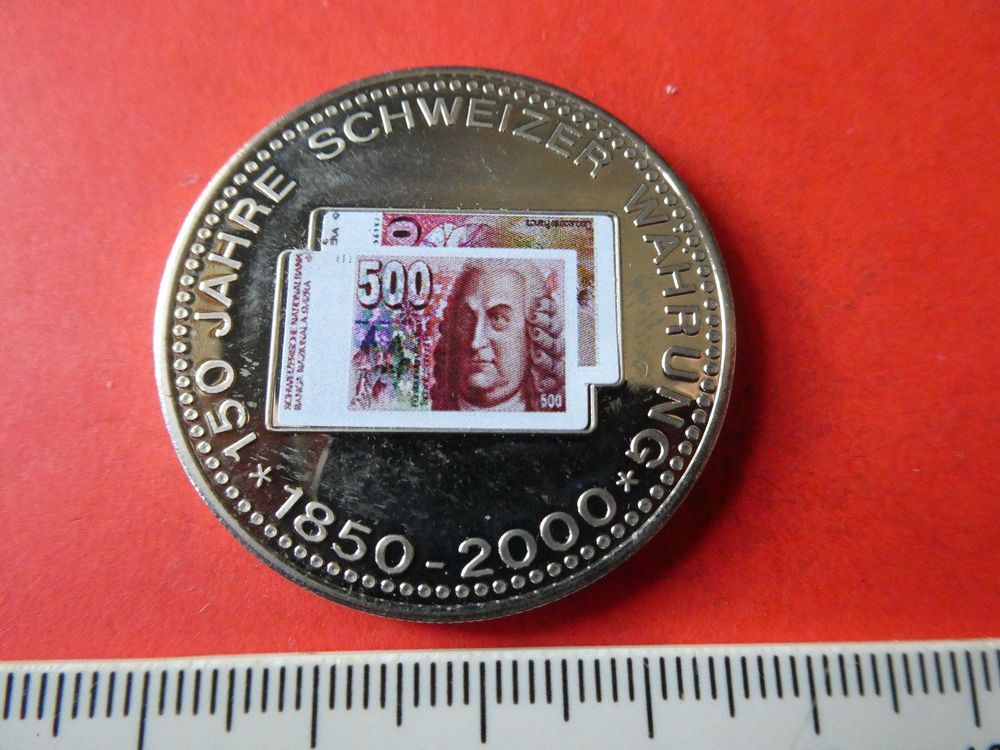 Medaille 500 Frankennote | Kaufen auf Ricardo