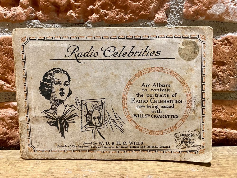 30er - Antikes Sammelbilder Album „Radio Stars“ aus England | Kaufen ...