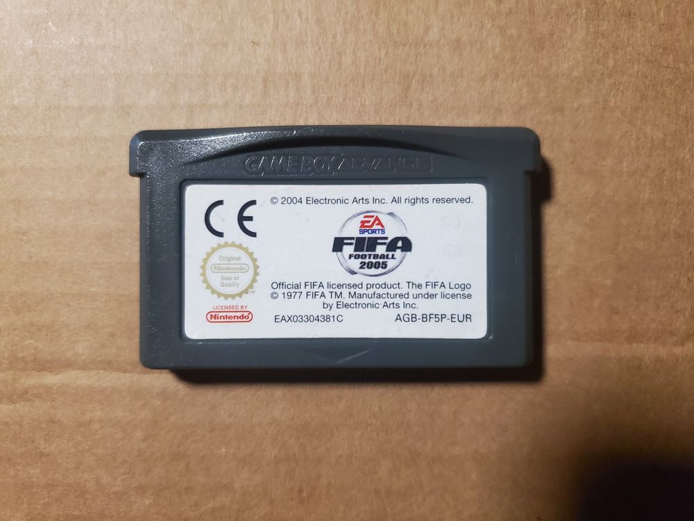 FIFA 2005 GameBoy Advance (Gebraucht) in Sion für CHF 5 – mit Lieferung ...