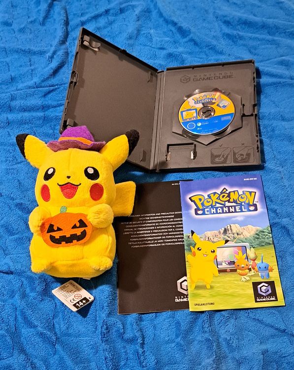 Pokemon Chanel Gamecube+Pikachu Haloween Plüsch | Kaufen auf Ricardo