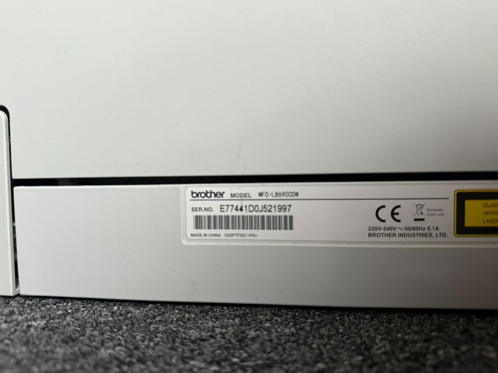 Brother MFC-L8690CDW Drucker – fast wie NEU ! (Gebraucht) in Lausen für CHF 40 – nur Abholung ...
