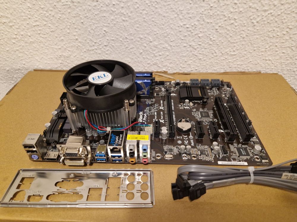 Asrock H87 Pro4 mit Intel Xeon E3-1220v3 und 12GB Ram (Gebraucht) in ...