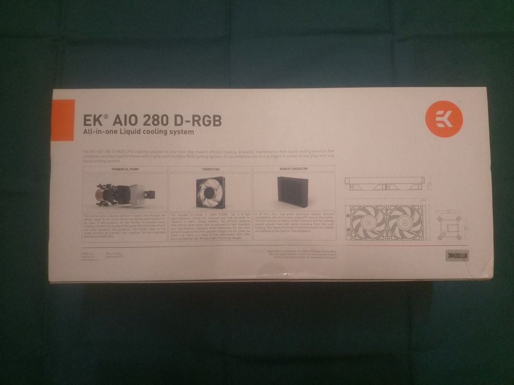 EK Water Blocks EK-AIO 280 D-RGB | Kaufen auf Ricardo