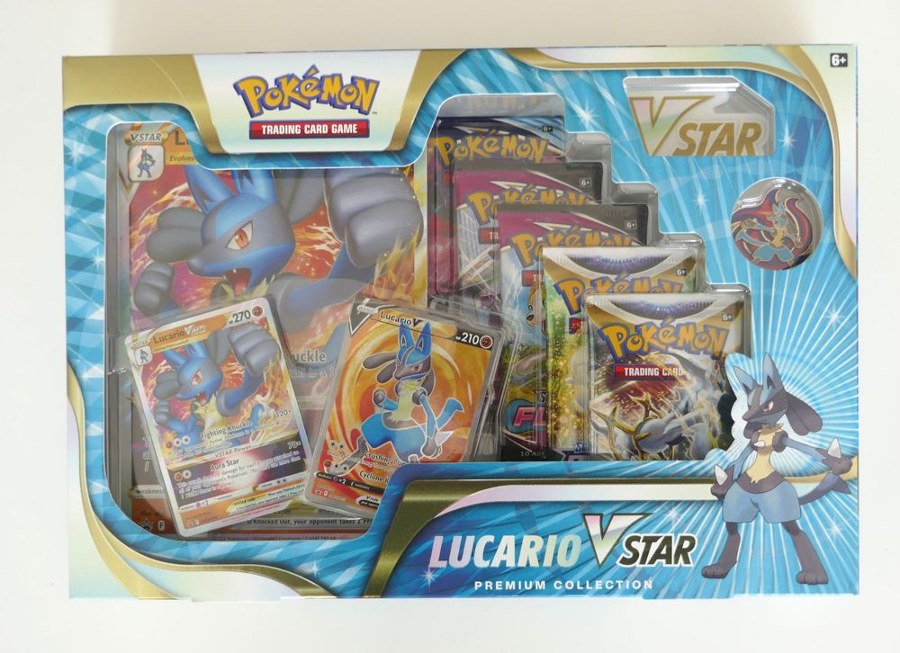 Pokémon Lucario V Star box UK VERSION EN | Kaufen auf Ricardo