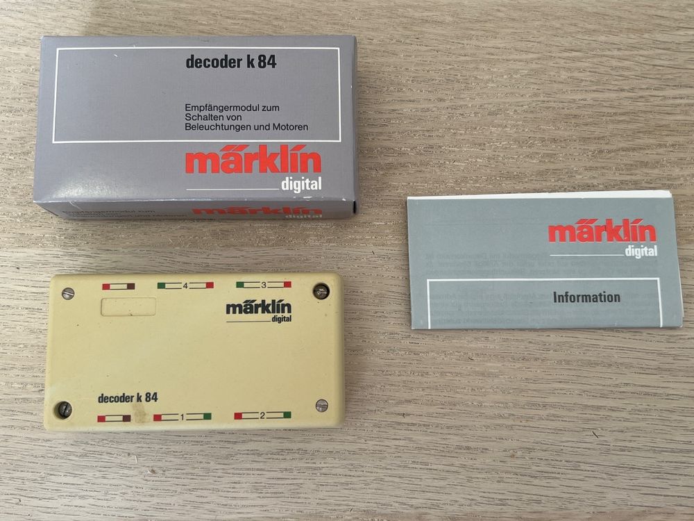 Märklin 6084 Weichendecoder K84 | Kaufen auf Ricardo