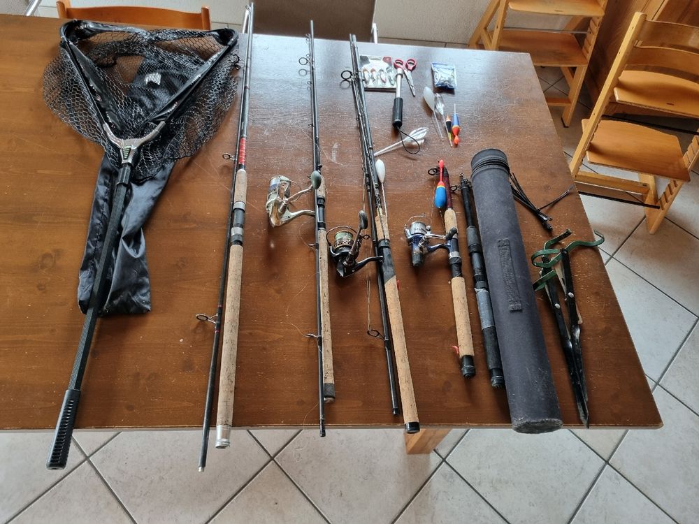 Top Angelset für den Sommer! Ruten, Rollen & Zube (Gebraucht) in ...