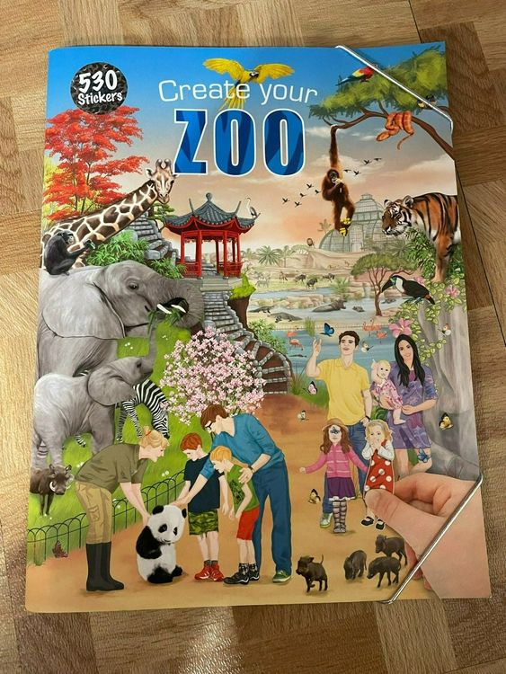 Stickerbuch "Create your Zoo" | Kaufen auf Ricardo