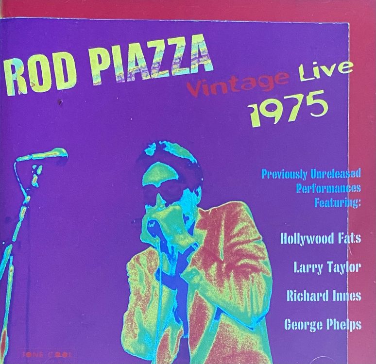Rod Piazza CD Vintage Live 1975 • Blues (Gebraucht) in Luzern für CHF 2 ...