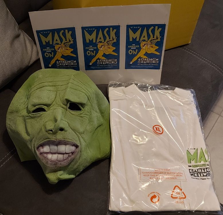 THE MASK, Cartoon Network, Gr. XL | Kaufen auf Ricardo
