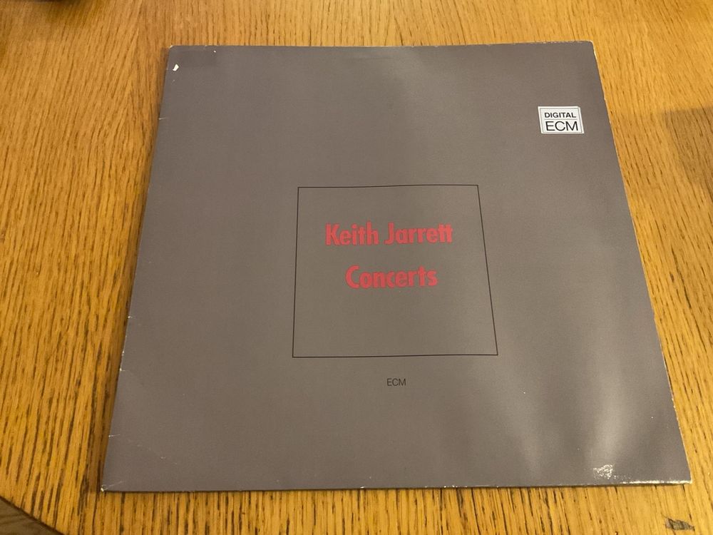 Keith Jarrett - Concerts (München 1981) - Seltene Vinyl (Gebraucht) in ...