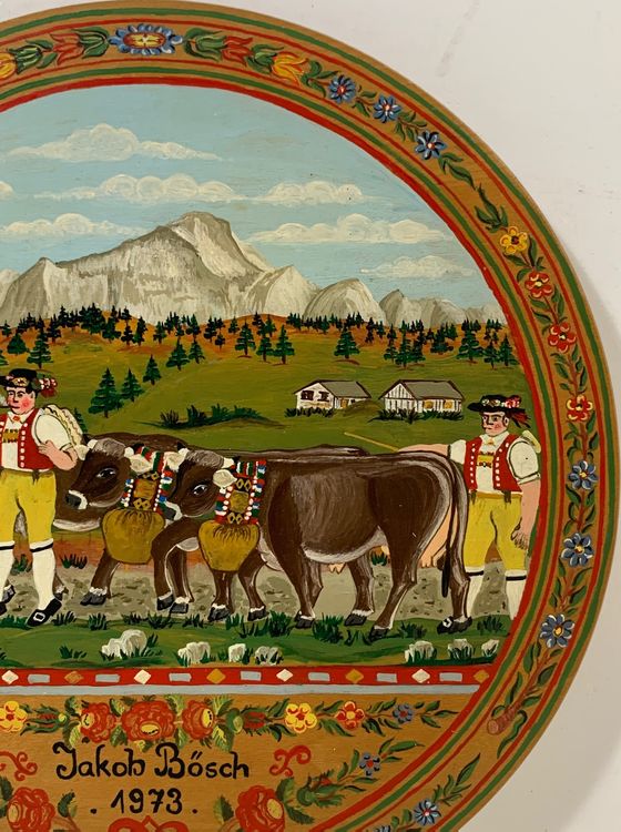 Jacob Bösch Appenzeller Gemälde 1973 | Kaufen auf Ricardo
