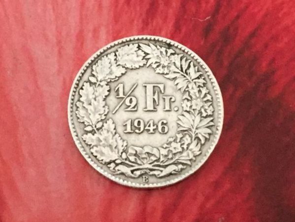 1/2 Franken 1946 ss+ | Kaufen auf Ricardo