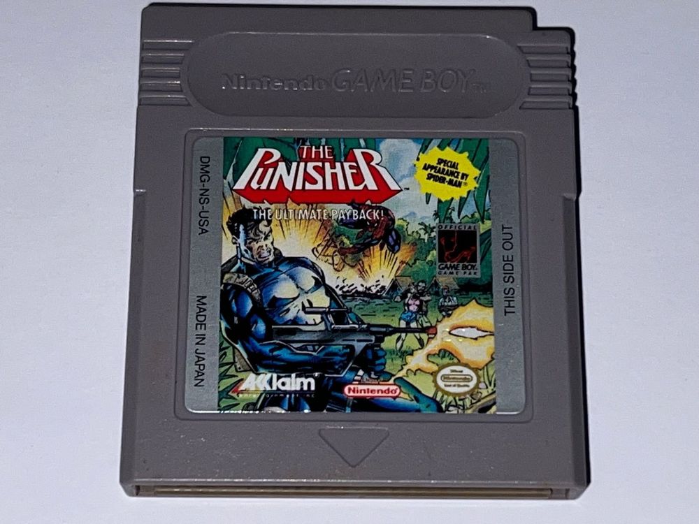 GB Spiel - The Punisher: The Ultimate Payback! | Kaufen auf Ricardo