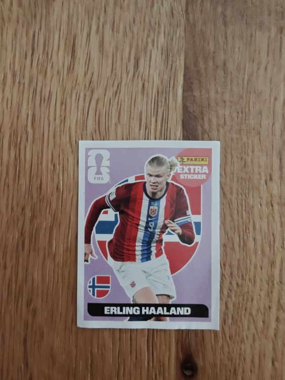 Panini FIFA 2026 Extra Sticker - Haaland - Top Zustand! (Neu (gemäss ...