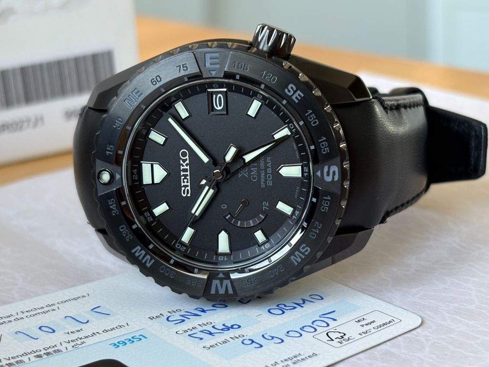 Seiko Prospex LX Land Spring Drive GMT Black Edition Fullset (Neu ...