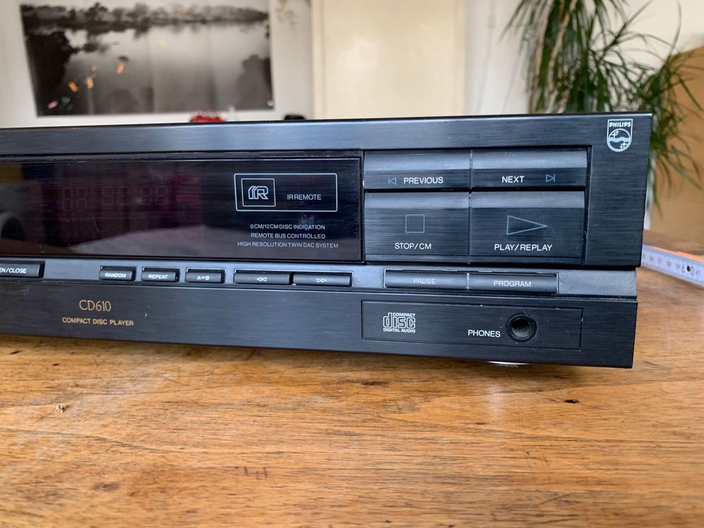 CD Player Philips CD610 funktioniert einwandfrei (Gebraucht) in ...