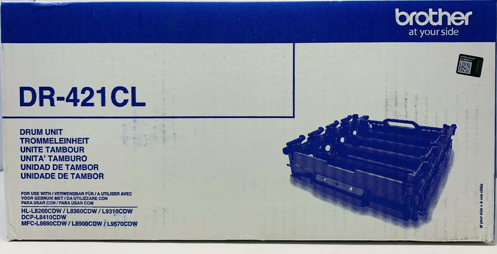 Brother DCP-L8410/HL-L8360/HL-L9300/MFC-L9570 Drum, DR-421CL (Neu und ...