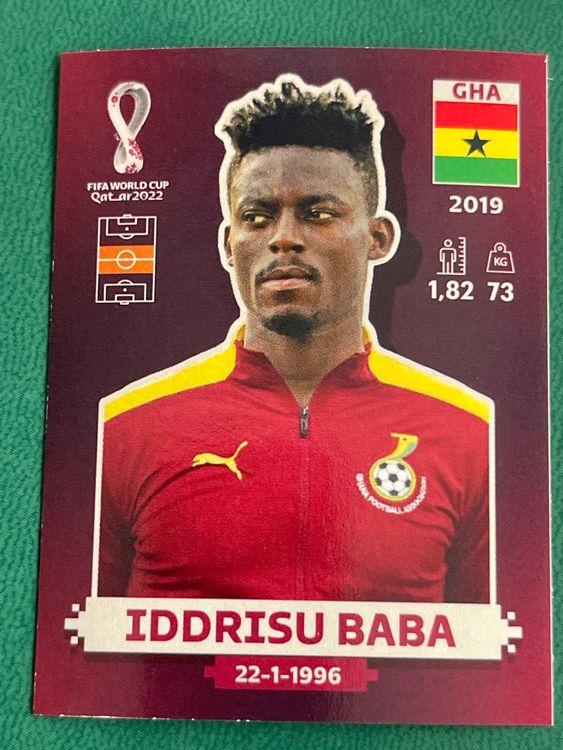 Panini WM22 GHA 11 | Kaufen auf Ricardo