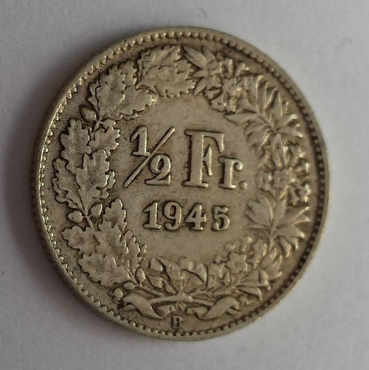 50 Rappen Münze 1945 | Kaufen auf Ricardo