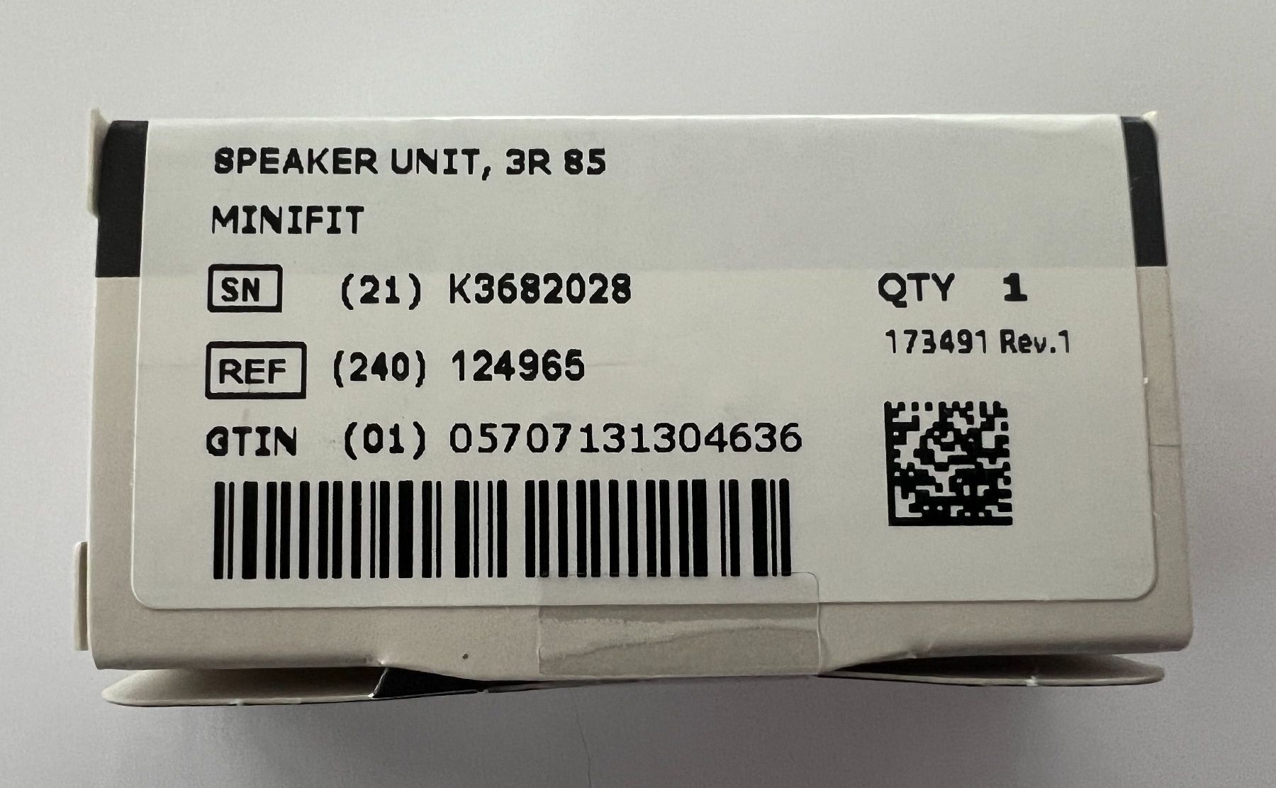 Oticon miniFit Receiver - C1 - 3R - 85 (Neu und originalverpackt) in ...