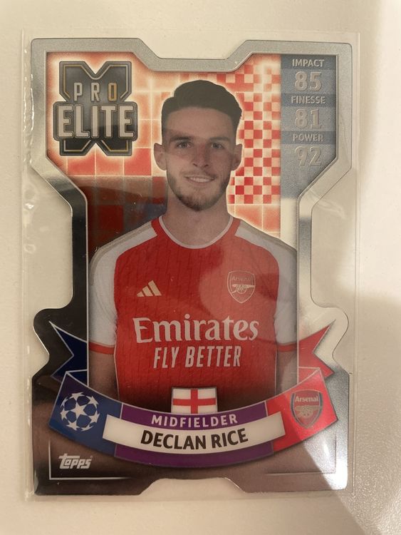 Topps Pro Elite Declan Rice Arsenal | Kaufen auf Ricardo