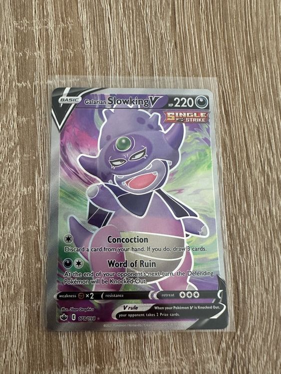 Pokemon Galarian Slowking V | Kaufen auf Ricardo