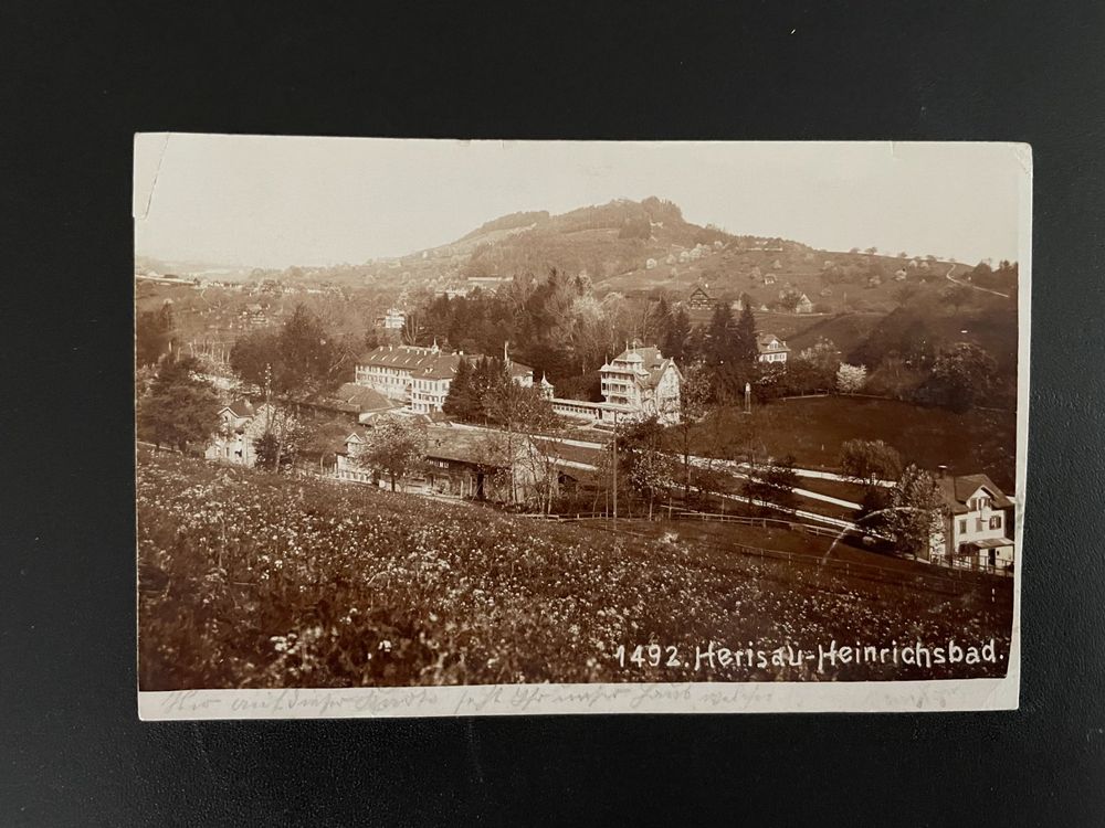Foto-AK AR Herisau - Heinrichsbad (Gebraucht) in Thal für CHF 6 – mit Lieferung auf Ricardo kaufen