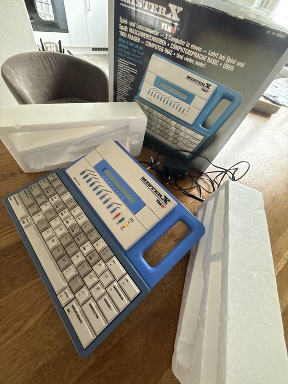 Mister X yeno Lerncomputer - Vintage für kluge Köpfe! (Neu (gemäss ...