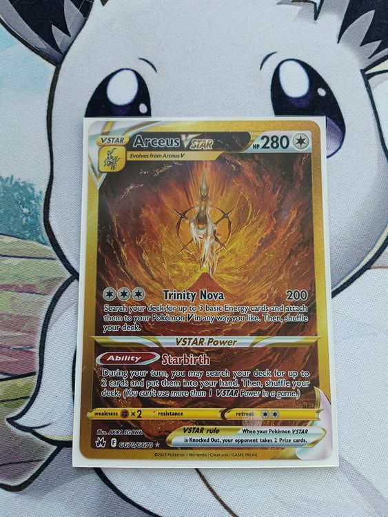 Arceus VStar - Secret Rare GG70 (Gebraucht) in Altstätten SG für CHF 65 – mit Lieferung auf ...