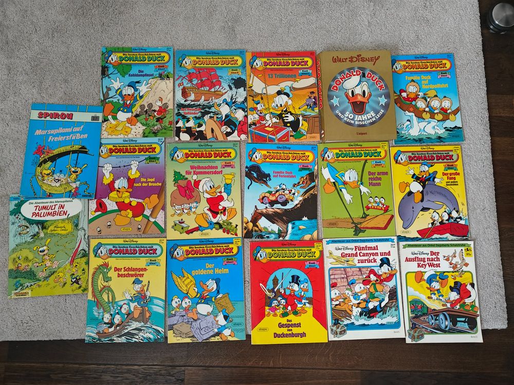 Donald Duck Sammlung – 15 Comics, Klassiker von Walt Disney (Gebraucht ...