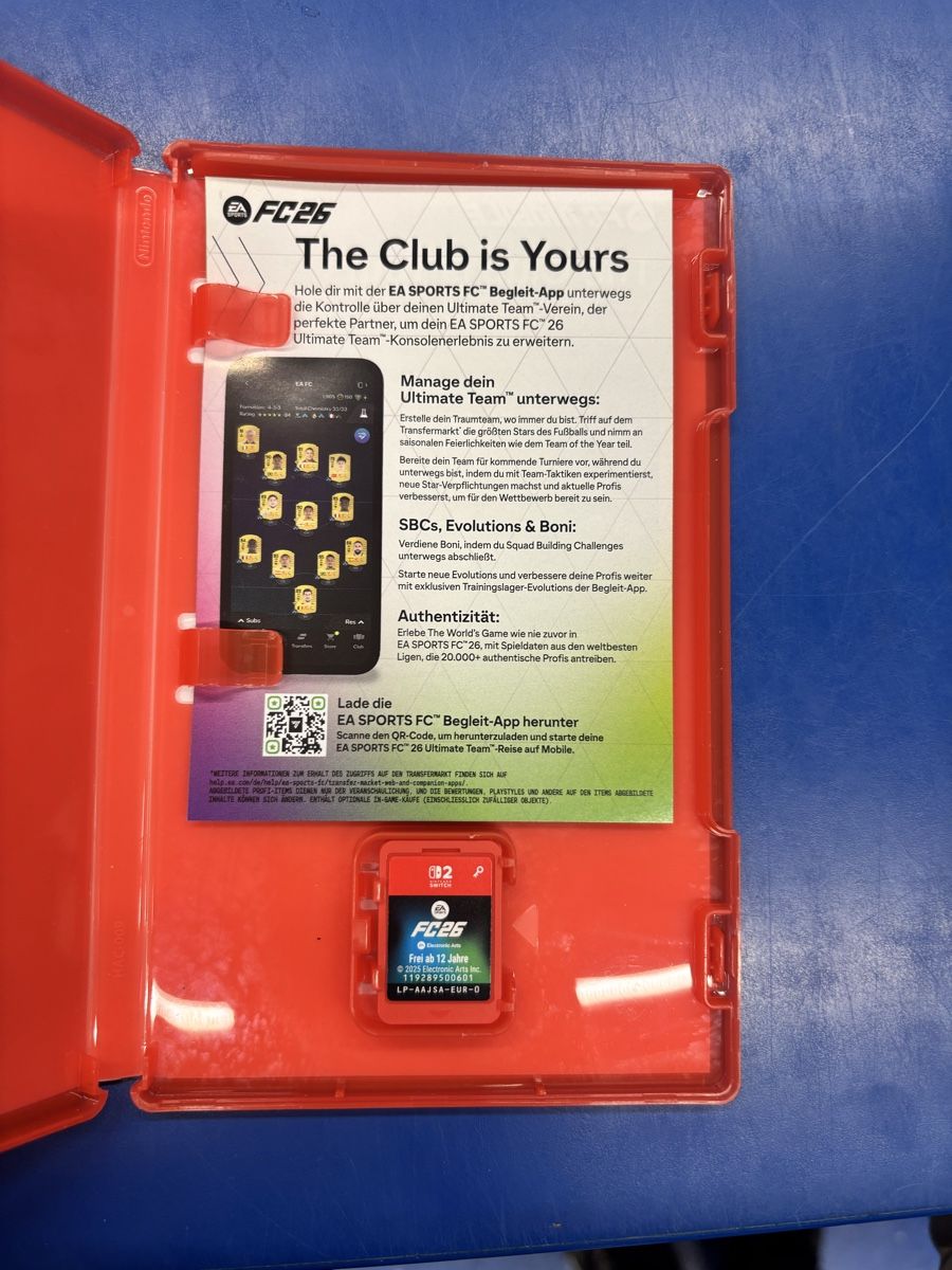 FC 26 für Nintendo Switch – Top Fussball-Action! (Neu (gemäss ...