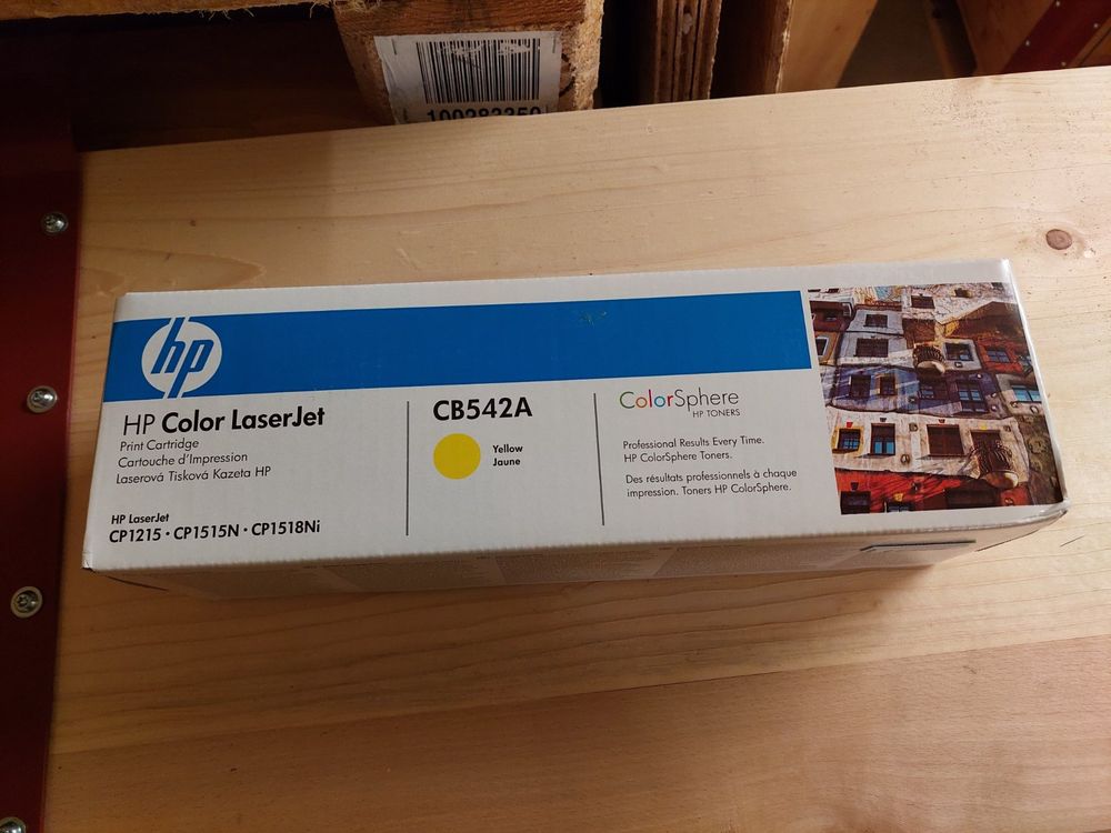 HP Color Laserjet CB542A Yellow, Druckerpatrone (Neu und ...