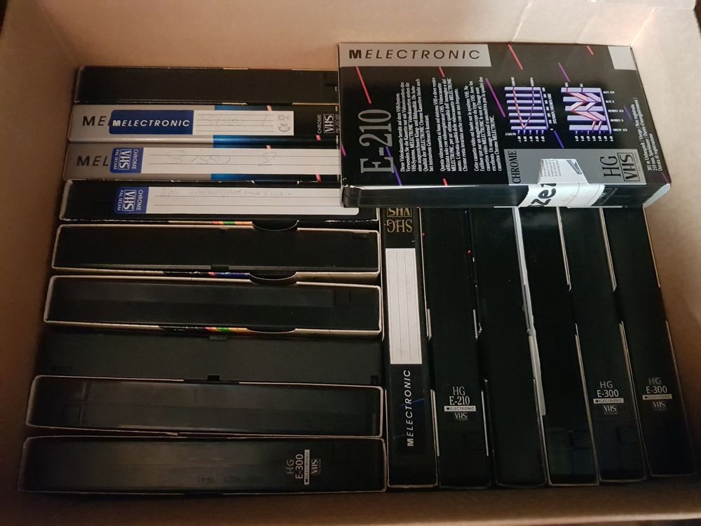 Diverse alte VHS Kasetten (Gebraucht) in Boswil für CHF 5 – mit Lieferung auf Ricardo kaufen