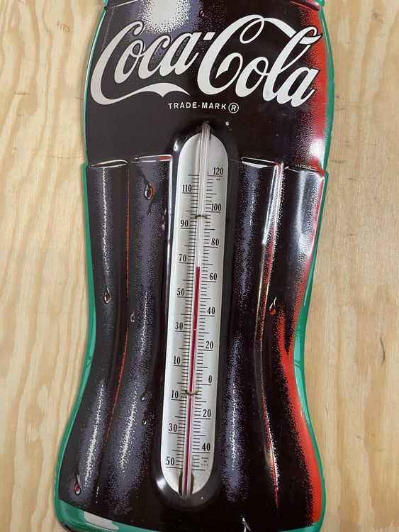 Coca Cola Flasche Thermometer | Kaufen auf Ricardo